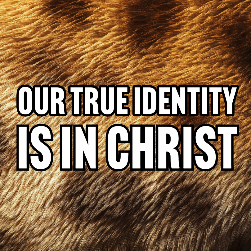Our True Identity Is In Christ